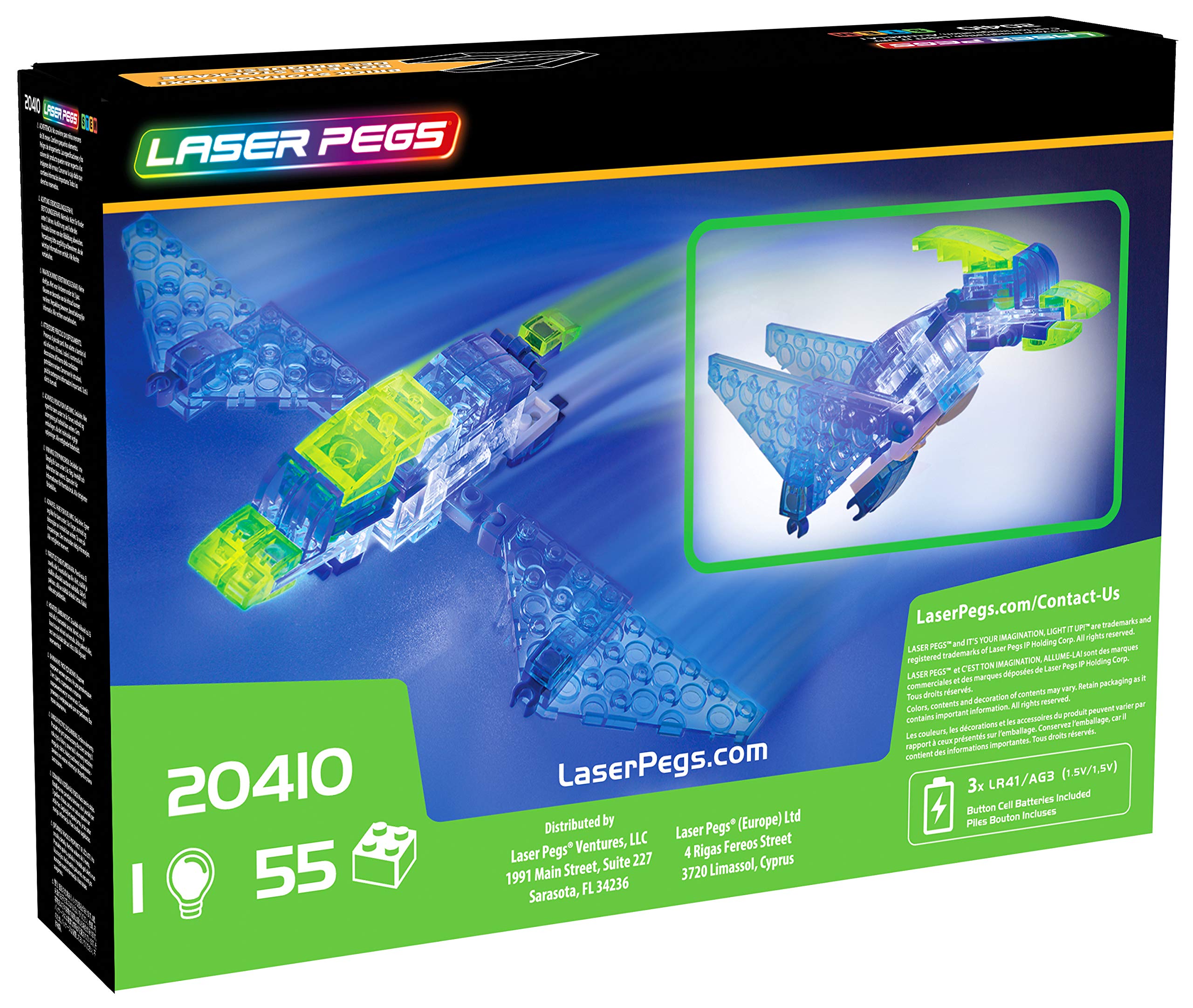 Laser Pegs Mini Pterodactyl Building Set Pro Kites Usa
