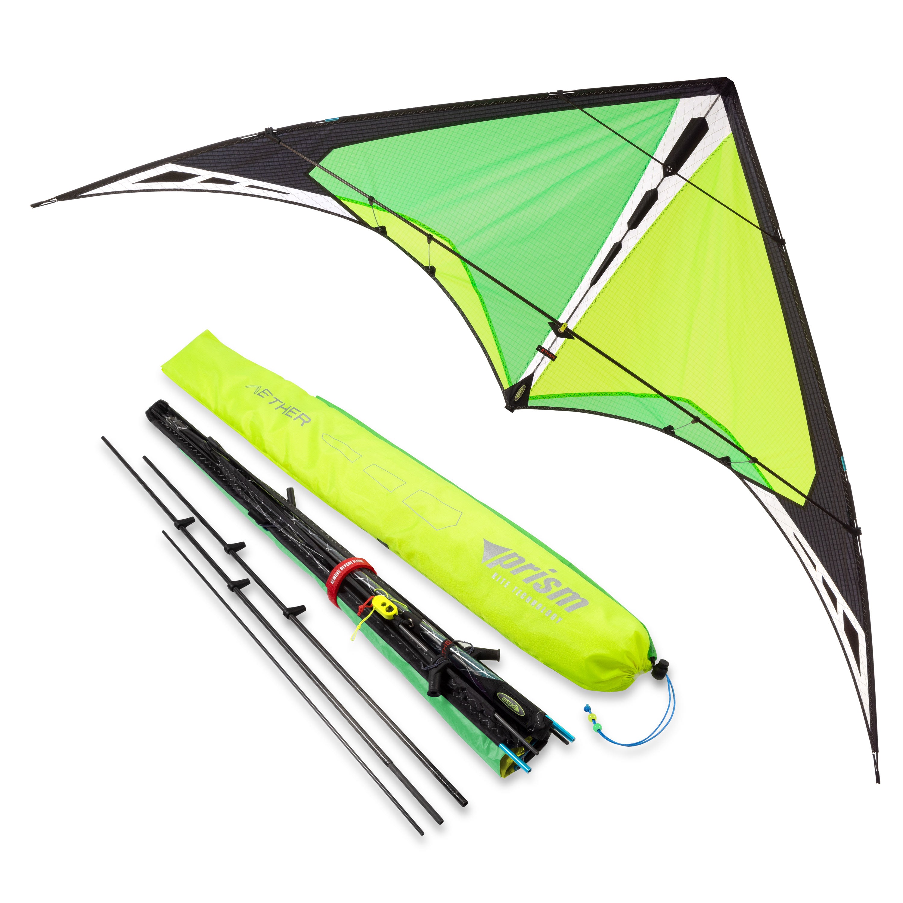 Prism Aether Sport Kite - Lime – Pro Kites USA
