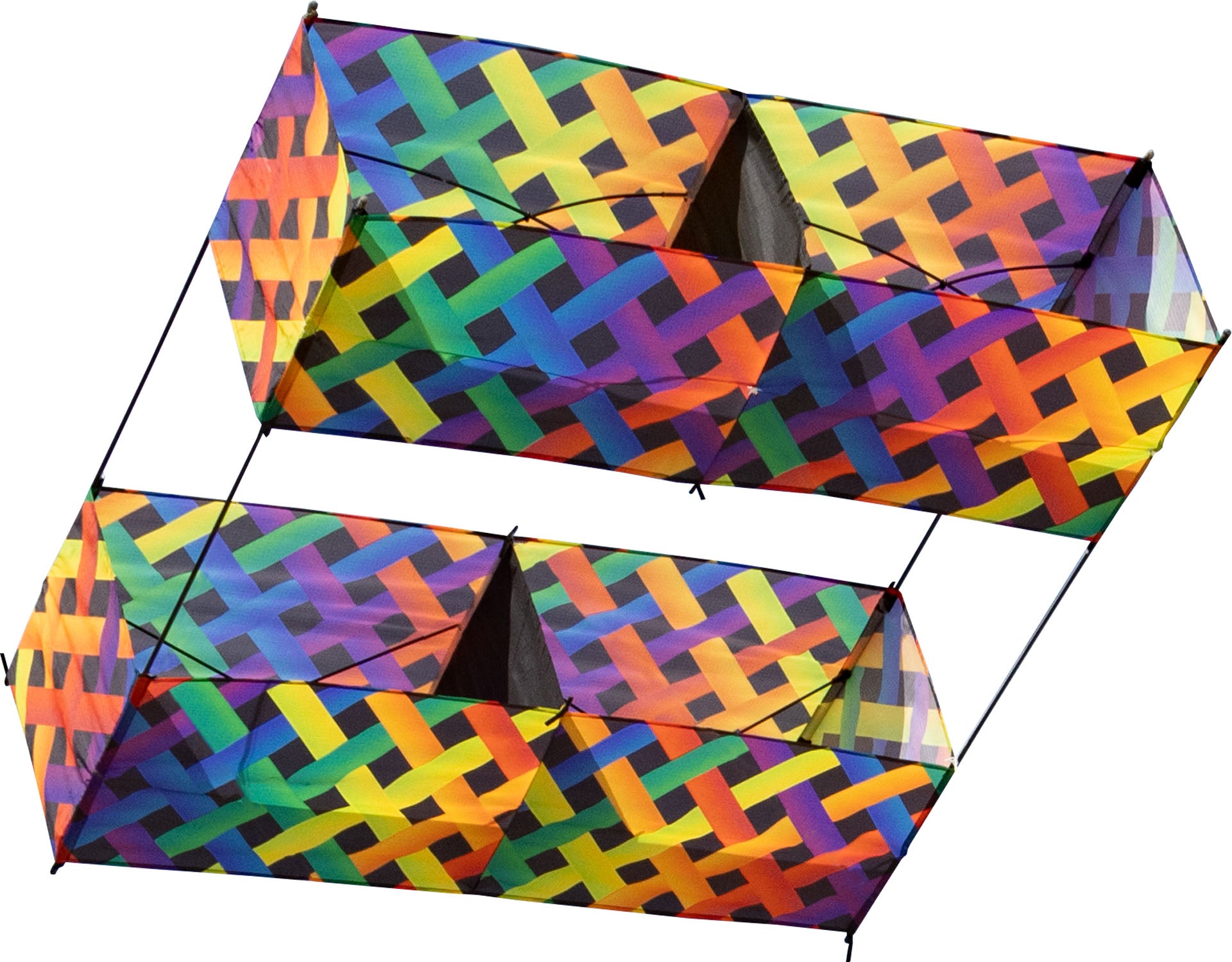Hargrave Rainbow Mesh Box Kite – Pro Kites USA