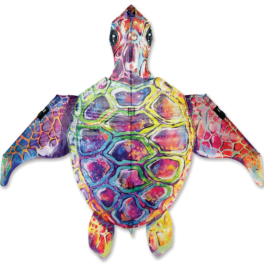 36" Baby Sea Turtle Kite - Rainbow – Pro Kites USA