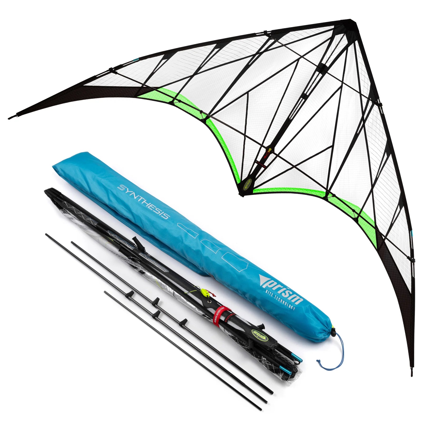 Prism Synthesis Stunt Kite - Neon Green – Pro Kites USA
