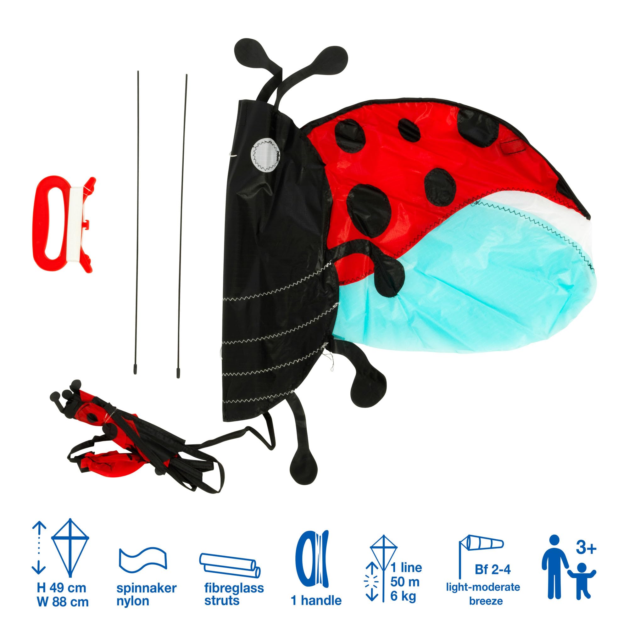Brookite Ladybird Kite – Pro Kites USA