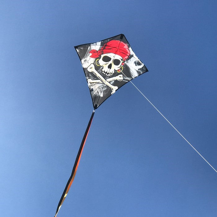 30" Character Diamond Kite - Smokin' Pirate – Pro Kites USA
