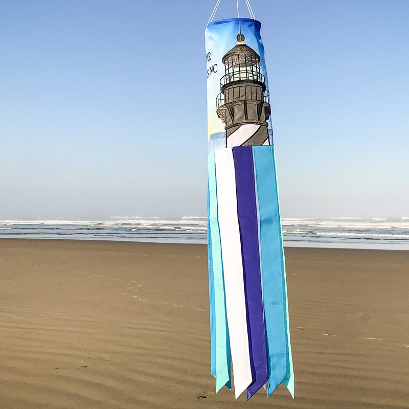 40" Coastal Windsock - Outer Banks Lighthouse – Pro Kites USA