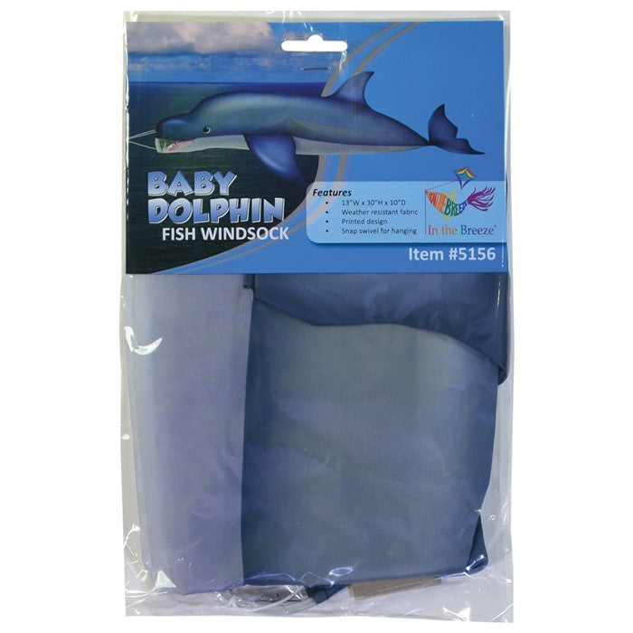 30" Fish Windsock - Dolphin – Pro Kites USA