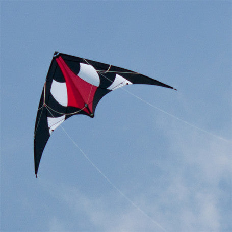56" Beetle Stunt Kite - Red/White/Black – Pro Kites USA