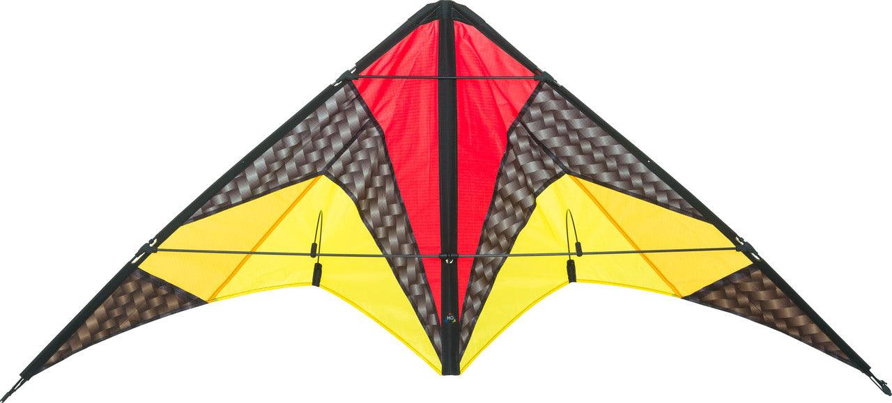 53" HQ Quickstep II Sport Kite - Graphite – Pro Kites USA