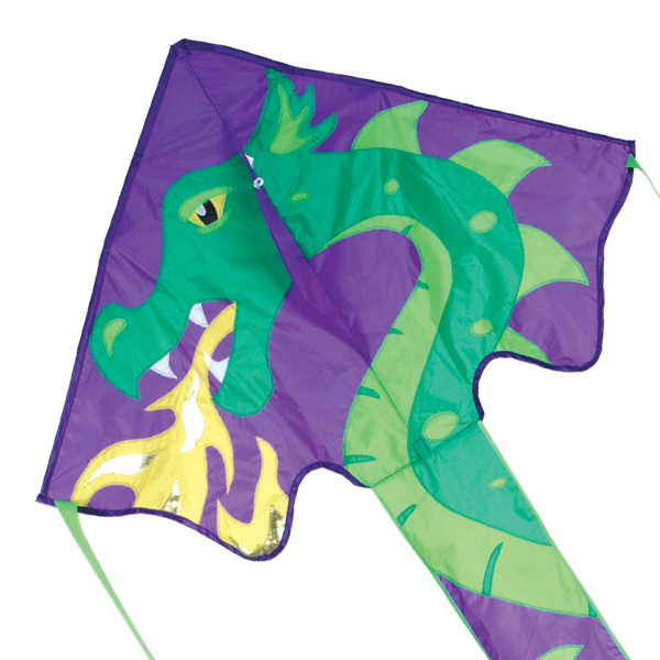 46" Large Dragon Easy Flyer Kite - Skylar Dragon – Pro Kites USA