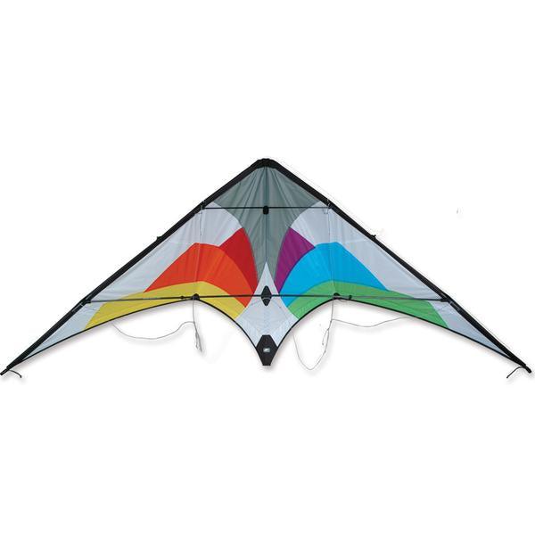 80" White Rainbow Wolf Ng Stunt Kite – Pro Kites USA