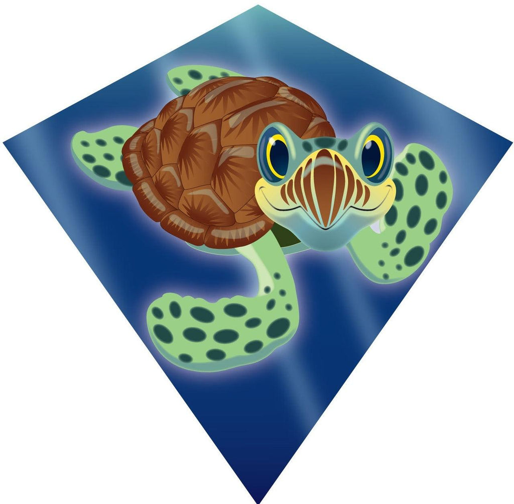 18" Mini Diamond Kite - Sea Turtle – Pro Kites USA