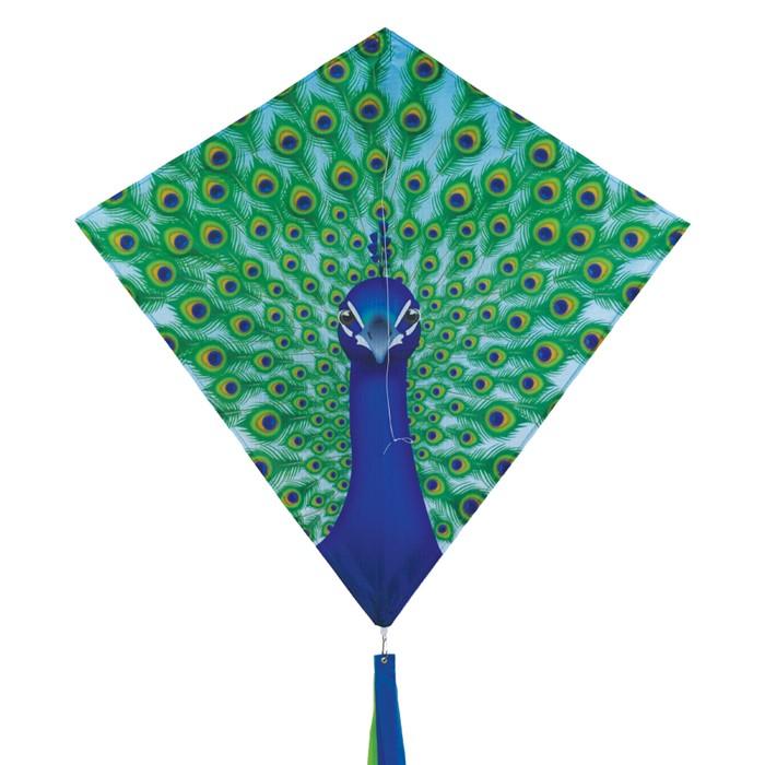 30" Animal Diamond Kite - Peacock – Pro Kites USA